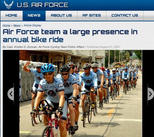 US Air Force Cycling Team